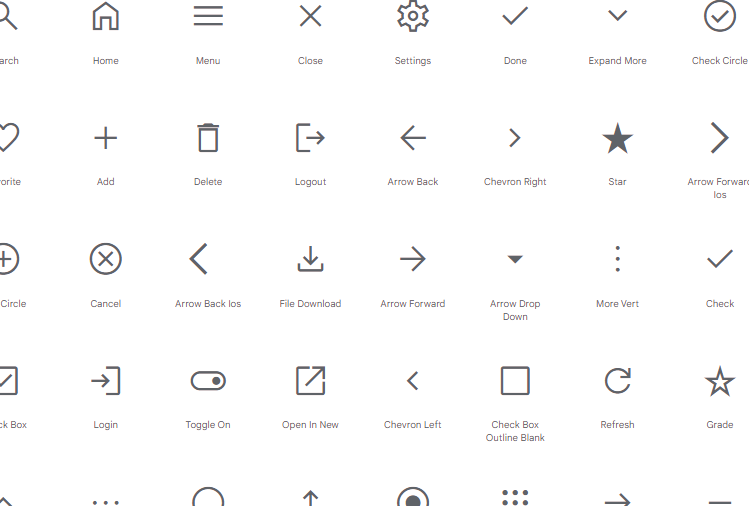 Material Symbolsの使い方 - アイコンフォントで表現力アップ